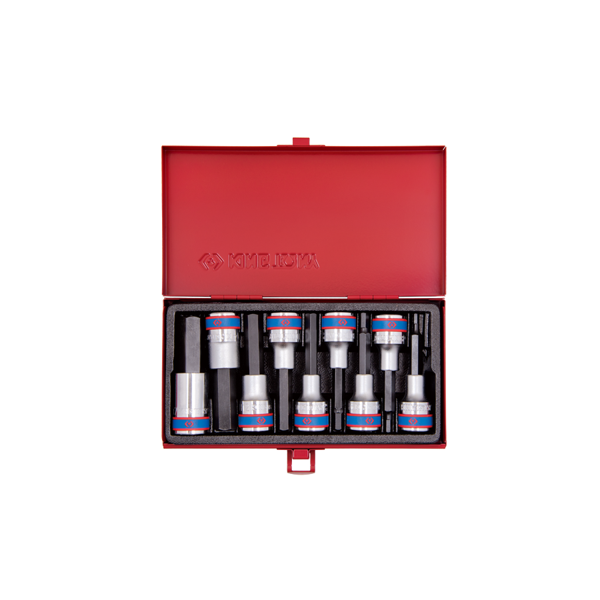 GT-4120PR - King Tony Socket Set 9Pc 1/2''Dr. Hex H4-H17 80mm – Garage ...