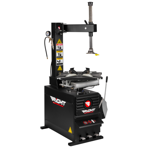 BP810 - Bright Semi Automotic tyre changer 6”-22” – Garage & Tool Supplies
