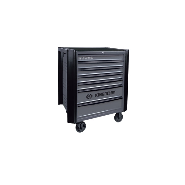 GT-87634-7B-G - 7 Drawer Gray Tool Trolley with Ball Bearing Slides an ...