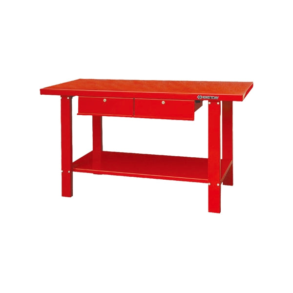 GT-87E02P91A - Workbench 2 Drawer 1500mm – Red – Garage & Tool Supplies
