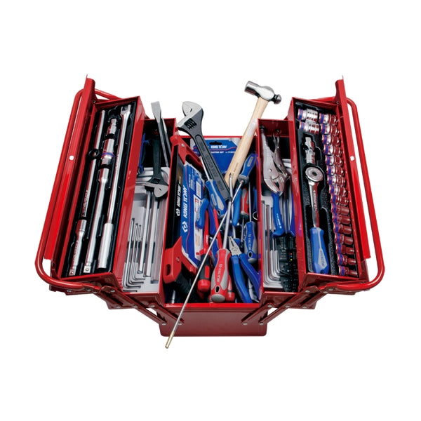 GT-902-132CR - 132 Pc. Tool Box Set – Garage & Tool Supplies
