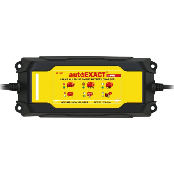 GT-AE150 - 1.5 Amp Intelligent Digital Vehicle Charger Maintainer ...