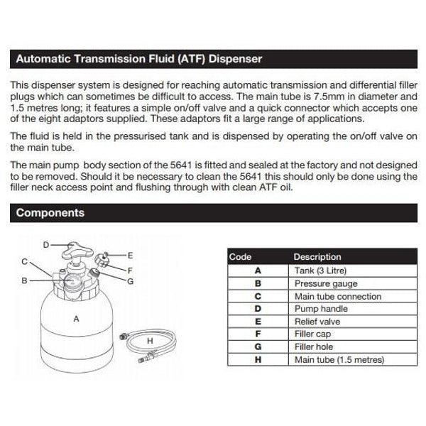GT-ATF - ATF Oil Dispenser with Adaptors (Pre-Order) – Garage & Tool ...