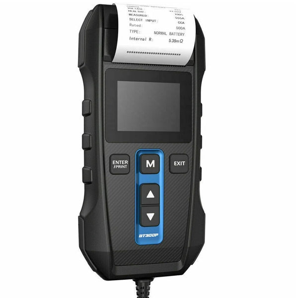 GT-BT300P Battery Tester with Printer – Garage & Tool Supplies