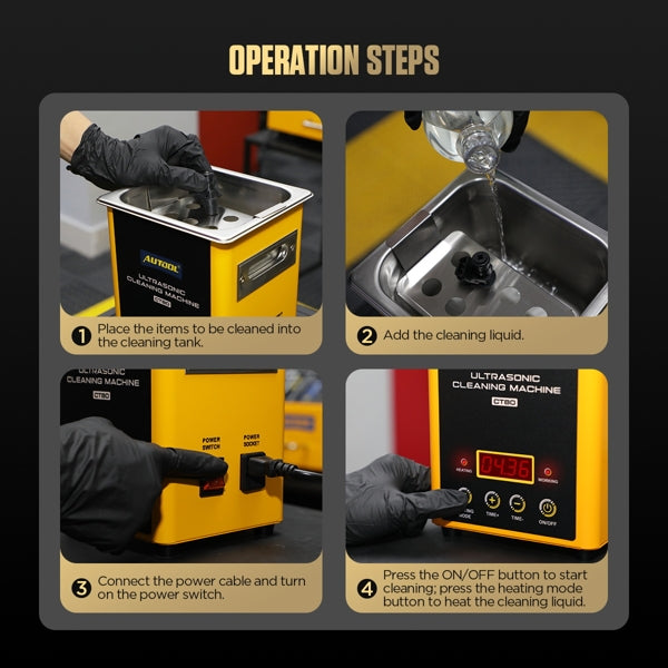 GT-CT80 - Autool Diesel Fuel Injector Cleaner Ultrasonic Heating Clean ...