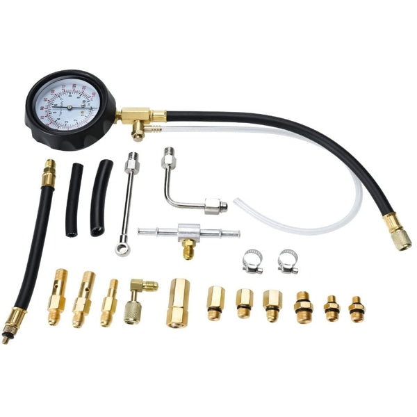 GT-DE00 - Fuel Pressure Kit 19 PC – Garage & Tool Supplies
