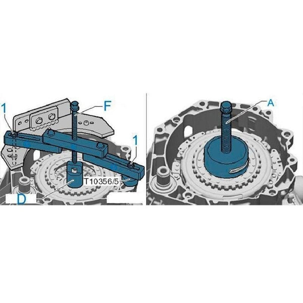 GT-DSG - DSG Clutch Removal Kit VAG – Garage & Tool Supplies
