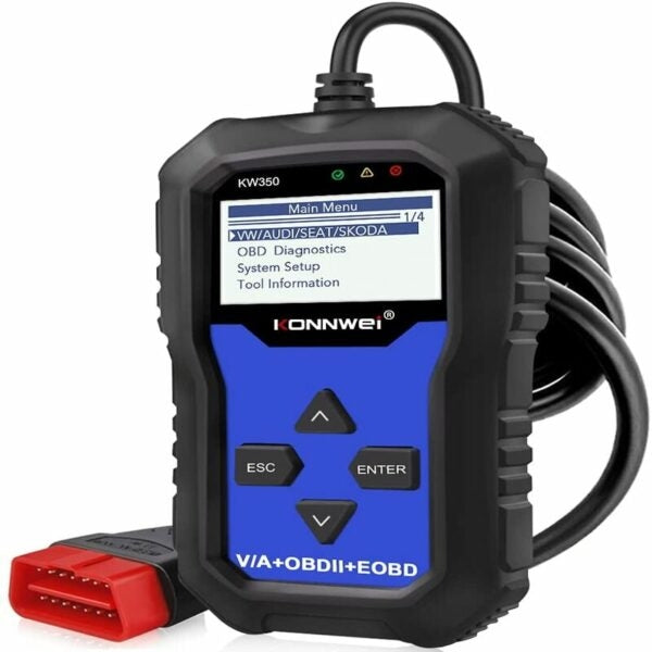 GT-KW350 - Full System OBD2 Car Diagnostic Scanner for VW / Audi / Sea ...