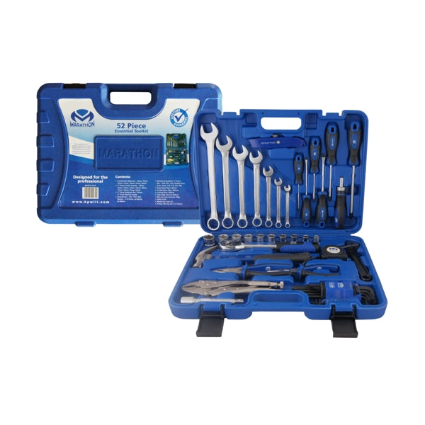 GT-M52 - Marathon Essential Toolkit - 52 Piece – Garage & Tool Supplies