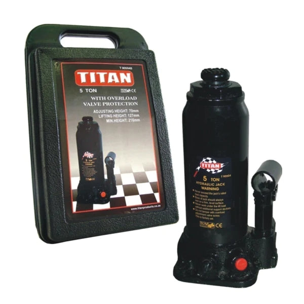 GT-T90504S - 5 Ton Hydraulic Bottle Jack in Case – Garage & Tool Supplies